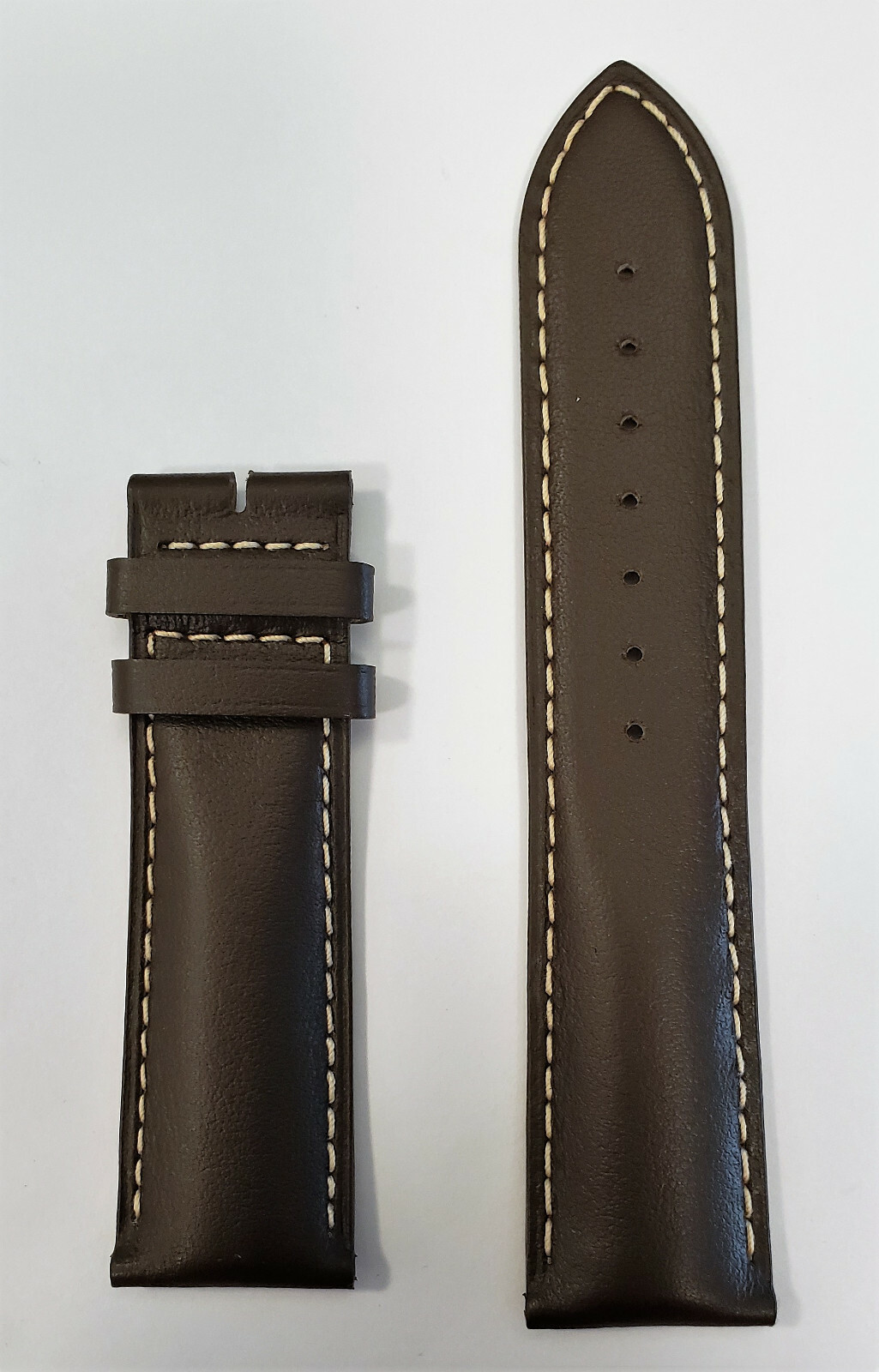 Original Longines 22mm Brown Leather Watch Band Strap # L682150232 | eBay