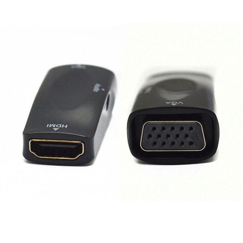 HDMI TO VGA Signal Converter Adapter For Laptop PC Monitor Projector ...