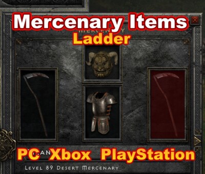 Mercenary Gear ⭐ Ladder s12 eth andy fort cure coh Diablo 2 Resurrected ...