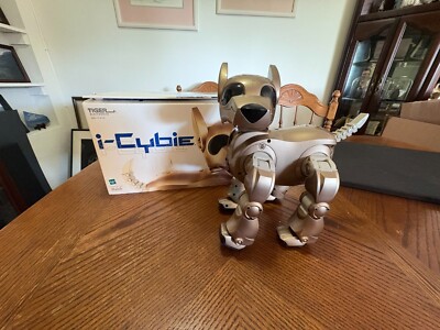 New I-Cybie Gold Electronic Robotic Dog Tiger Hasbro 2001 Gold | eBay