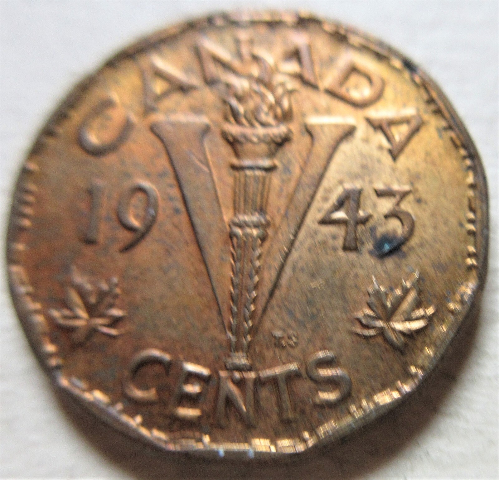 1943 Canada Tombac Five Cents Coin. UNC Nickel 5 cents 5c (RP) | eBay