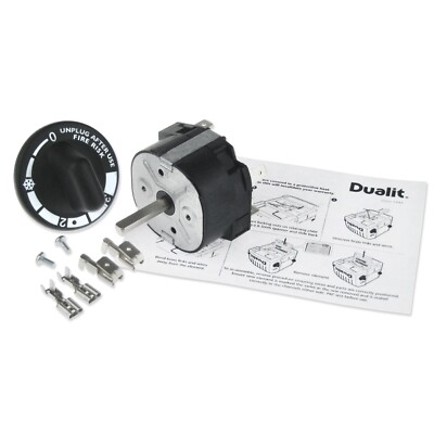 GENUINE DUALIT TIMER FOR TOASTER WITH INSTRUCTIONS KNOB SCREWS AND ...