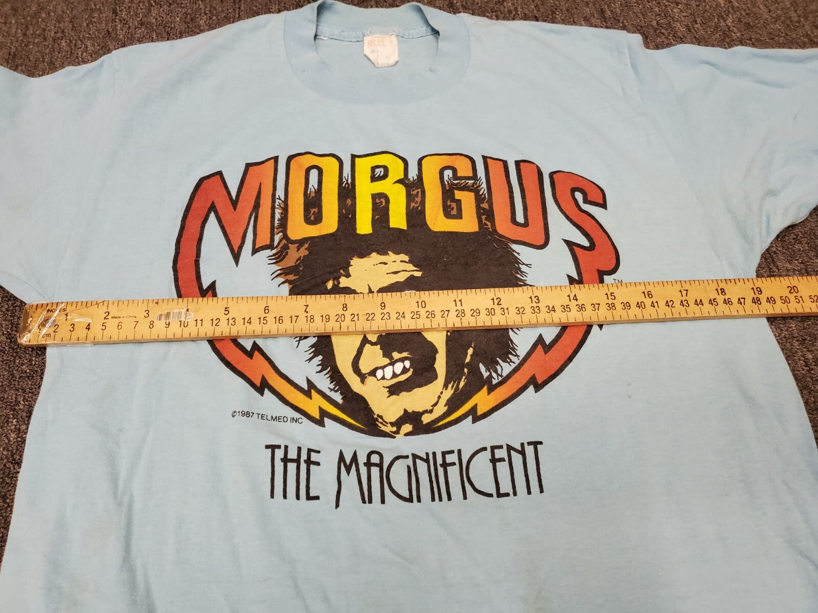 Vintage 1987 Morgus The Magnificent Shirt Telmed Inc … - Gem