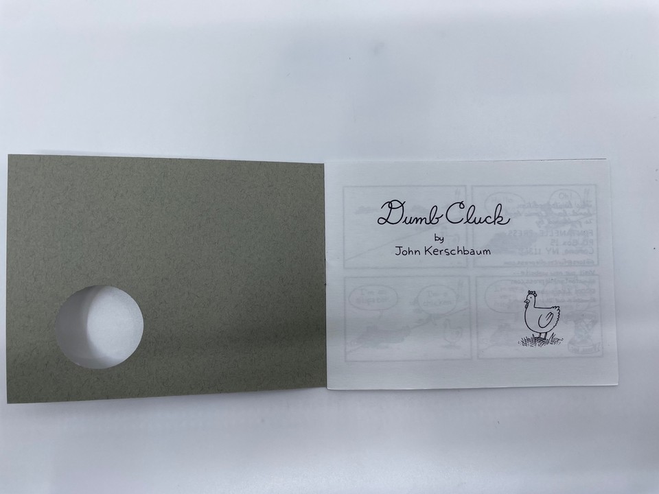 Rare Art Zine Dumb Cluck by John Kerschbaum MIni-Zine Comic Comix | eBay