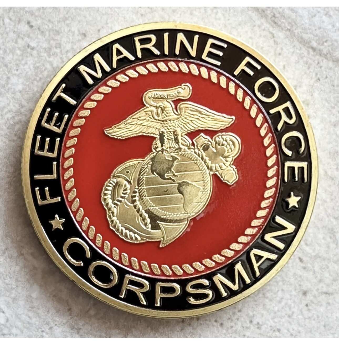 U.S. United States Marine Corps Fleet Marine Force FMF Corpsman w ...