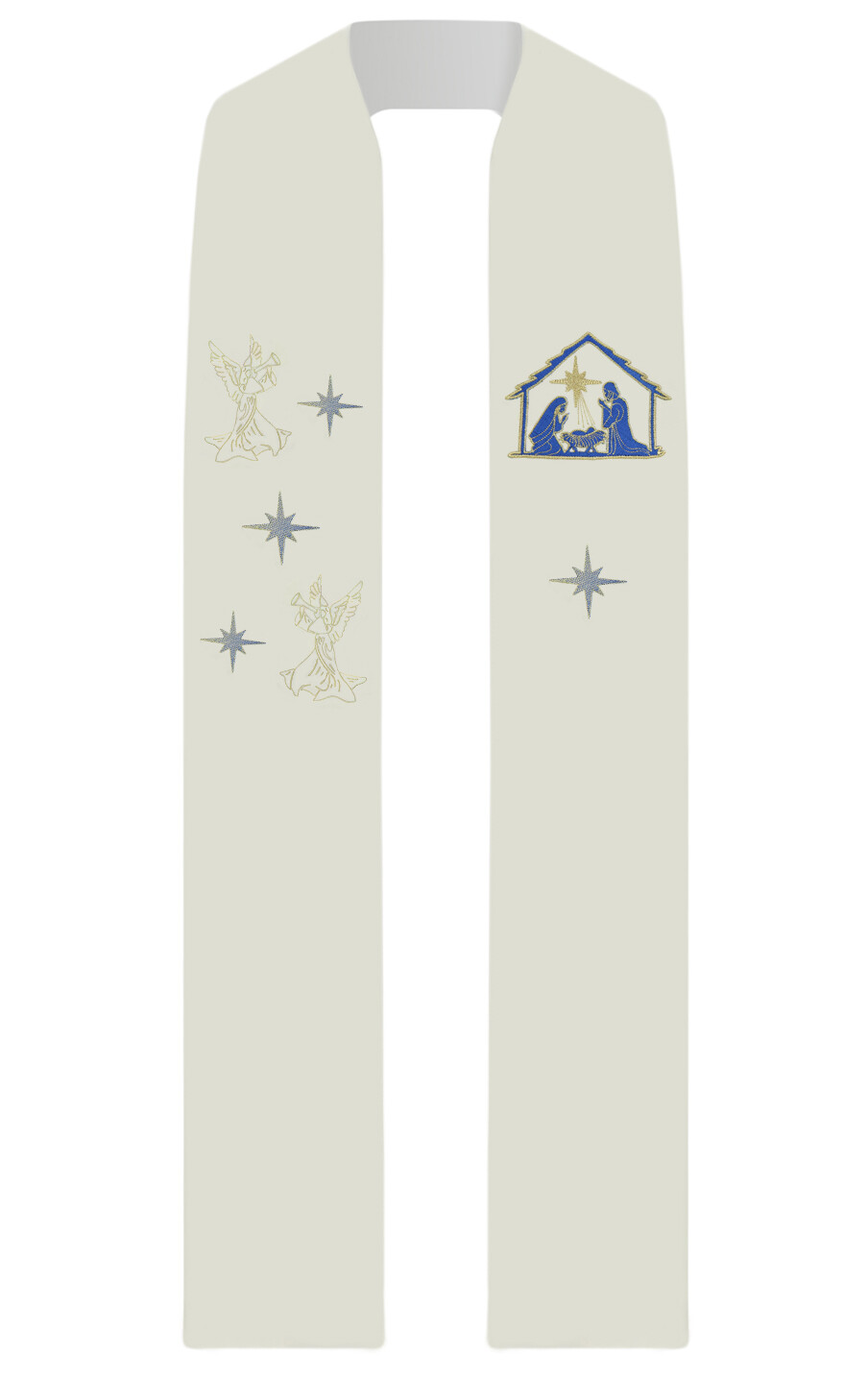 Cream Gothic Clergy Stole "Christmas" Vestment Creme Stola Crema Estola ...