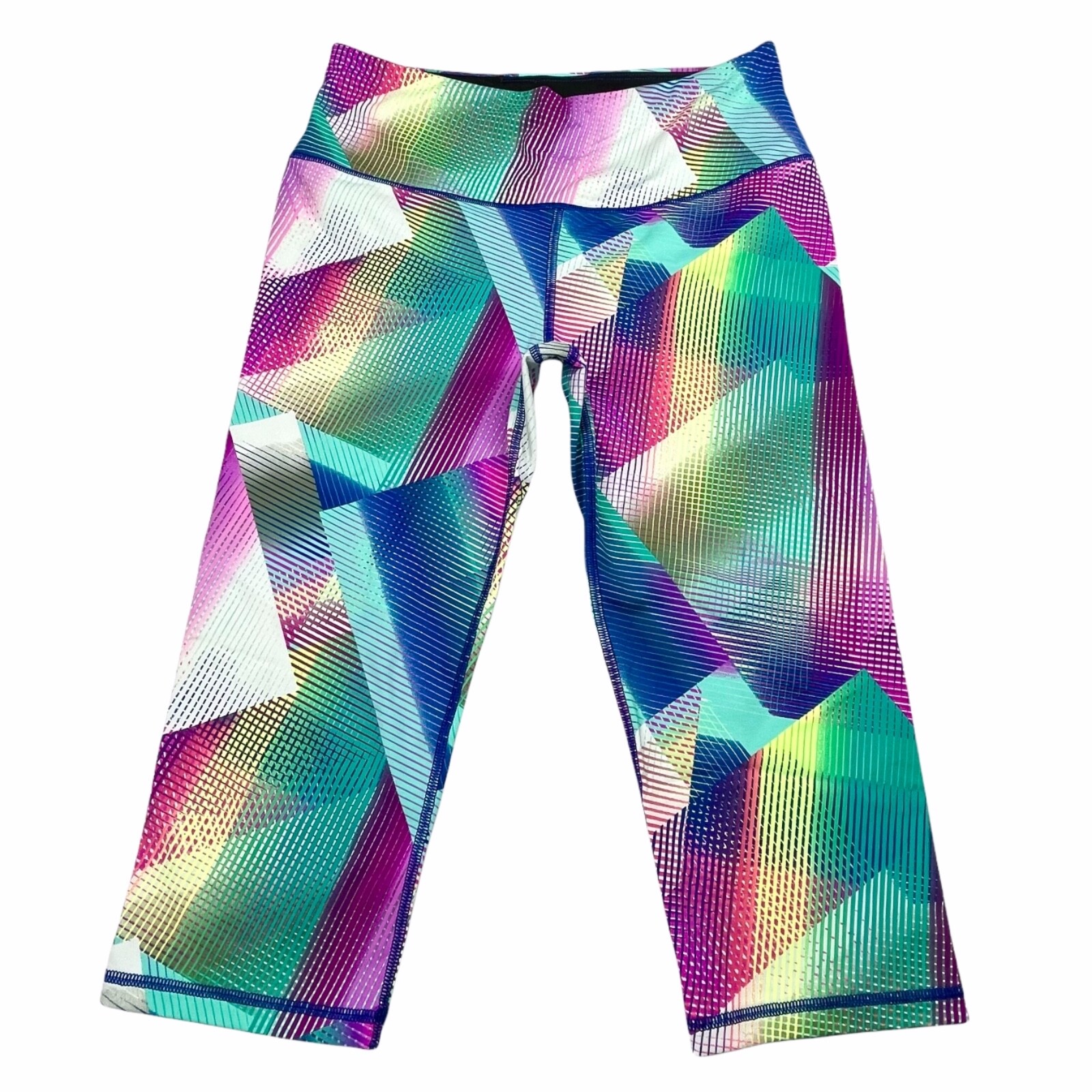 Victoria's Secret Sport Knockout Crop Purple Blue Mul… - Gem
