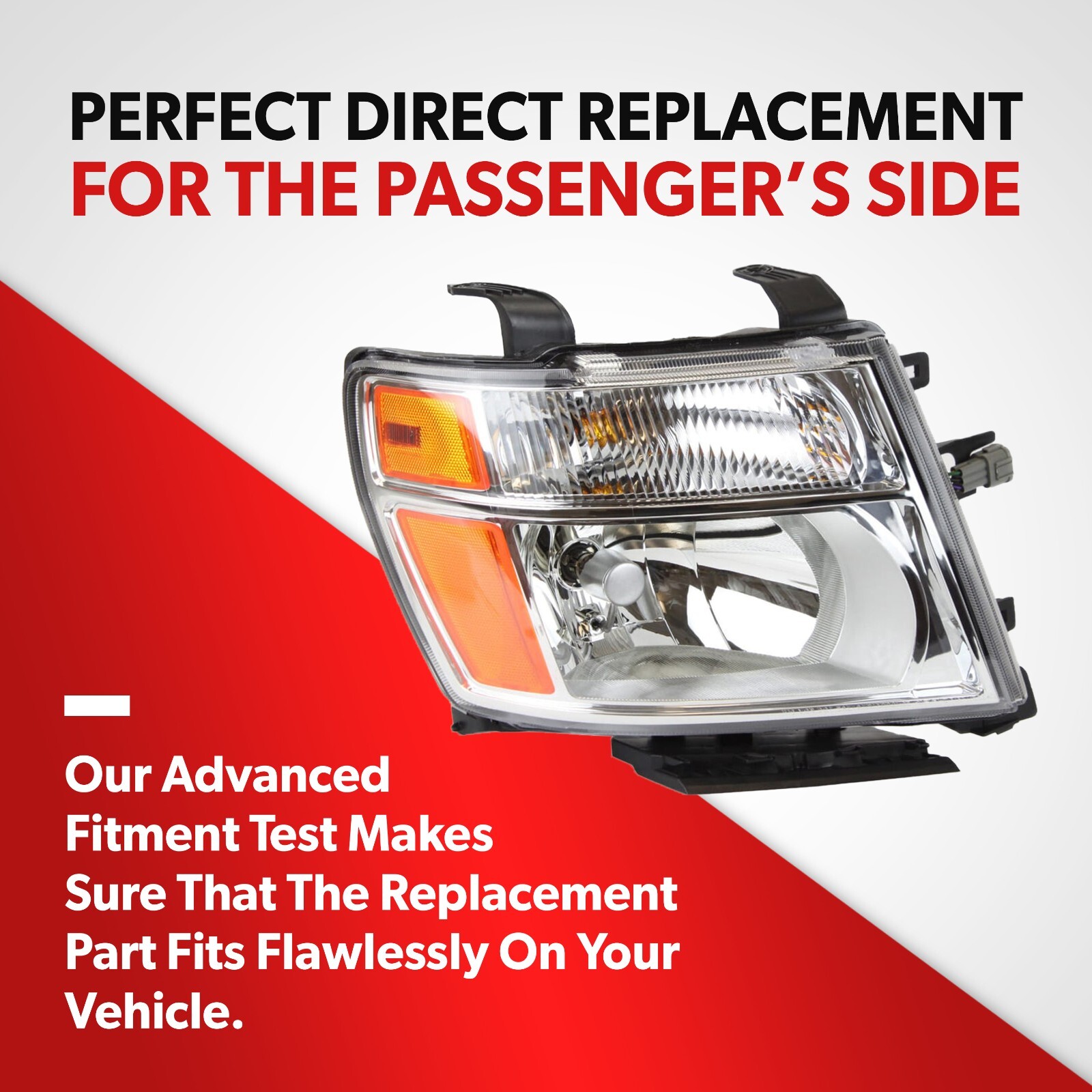 For 2012-2021 Nissan NV1500 NV2500 NV3500 Van Headlight With Bulb ...