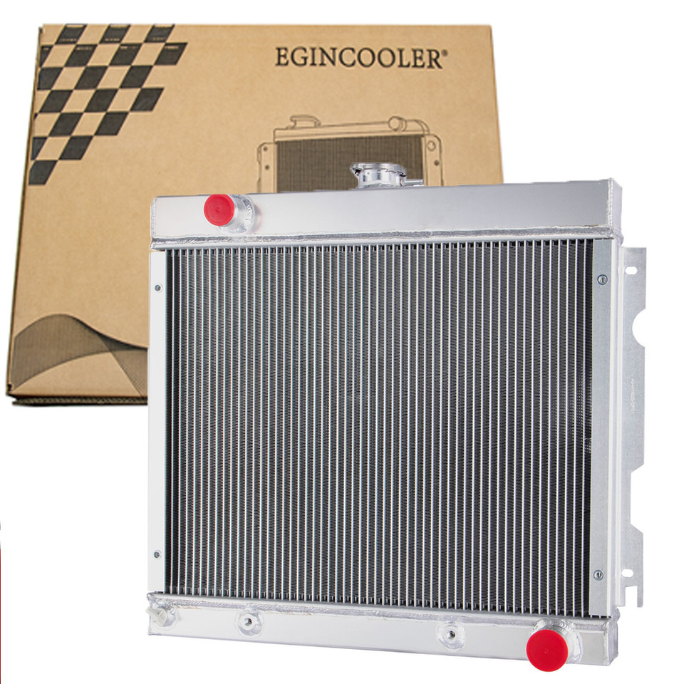 3 Row Aluminum Radiator fit 1970-1972 Dodge Dart Plymouth Duster ...