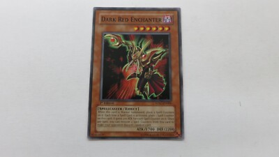 DARK RED ENCHANTER MONSTER 1ST EDITION SDSC-EN006 COMMON YUGIOH NM ...