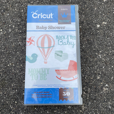 Cricut Event Shapes Cartridge Baby Shower Complete 2001234 | eBay
