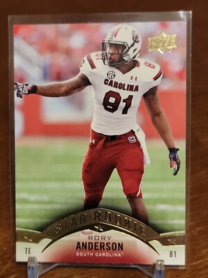 2015 Upper Deck Star Rookie Rory Anderson #139 | eBay