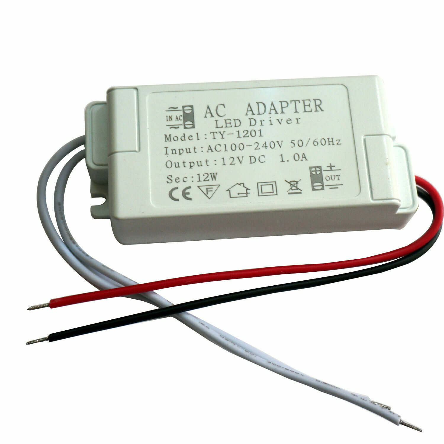 LED Driver Power Supply Transformer 240-Volt - DC 12-Volt for sale ...