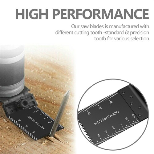 10pcs 35mm High Carbon Steel Oscillating Multi Tool DIY Universal Metal ...