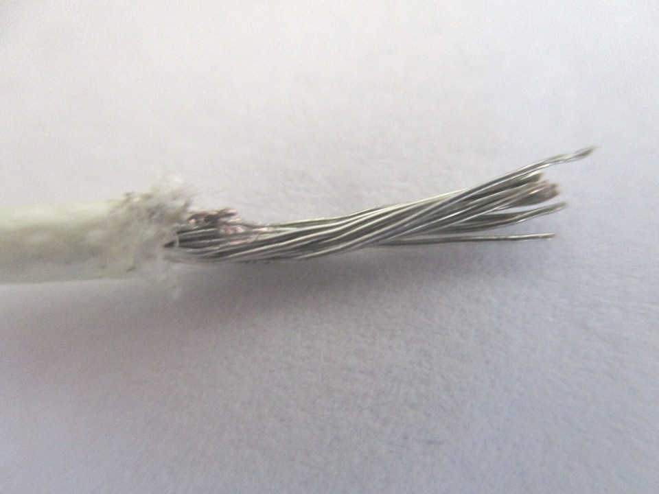 Presto MIL-W-5086 Type 2 White 18 Gauge Electrical Wire (25 FT.) | eBay