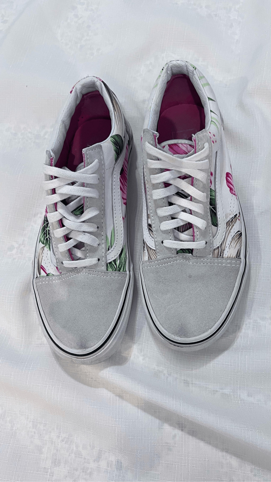VANS OLD SKOOL ALOHA TROPICAL SKATE SHOES SNEAKERS M … - Gem