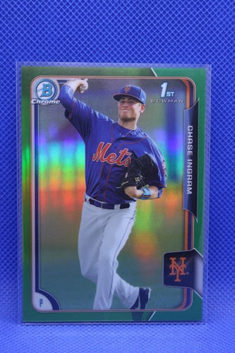 2015 Bowman Draft - Chrome Chase Ingram #40 Green Refractor /99 (RC ...