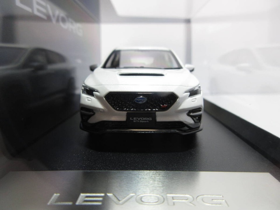 1/43 Subaru Levorg Sti Performance Dealer Custom Miniature Car White ...