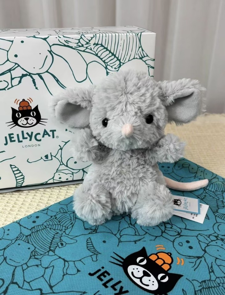 Jellycat Yummy Mouse Soft plush doll Tag+ Dust Bag new 1PC | eBay UK