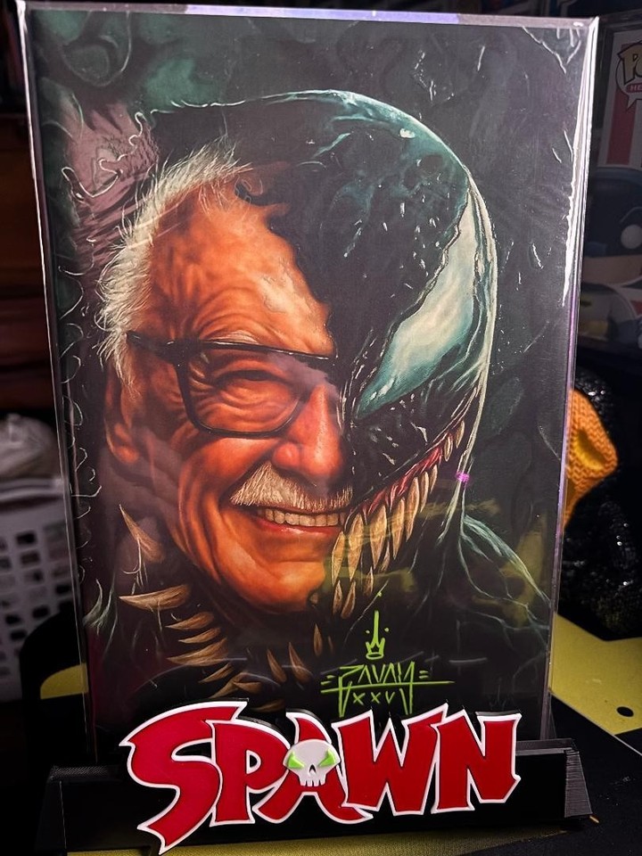 Tribute: Stan Lee Comic Venom Martin Zavala Signed W/COA BLUE COMIC ...