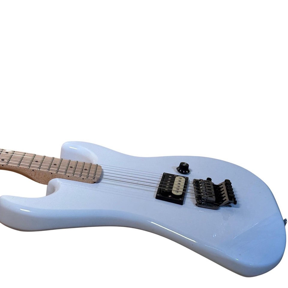 Kramer The 84 Angel White Satin 6-String 22-Fret Electric Guitar 5622 ...