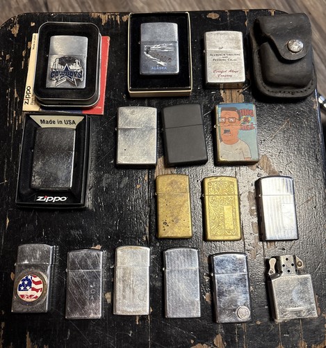 Variety Lot/16 VTG Lighters Zippo | eBay