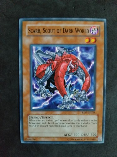 Yu-Gi-Oh / YUGIOH SCARR, SCOUT OF DARK WORLD card | eBay