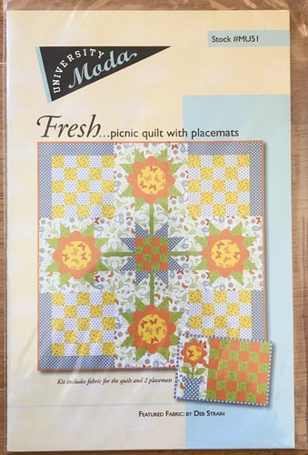 Quilt Pattern: "Fresh" by University Moda | eBay