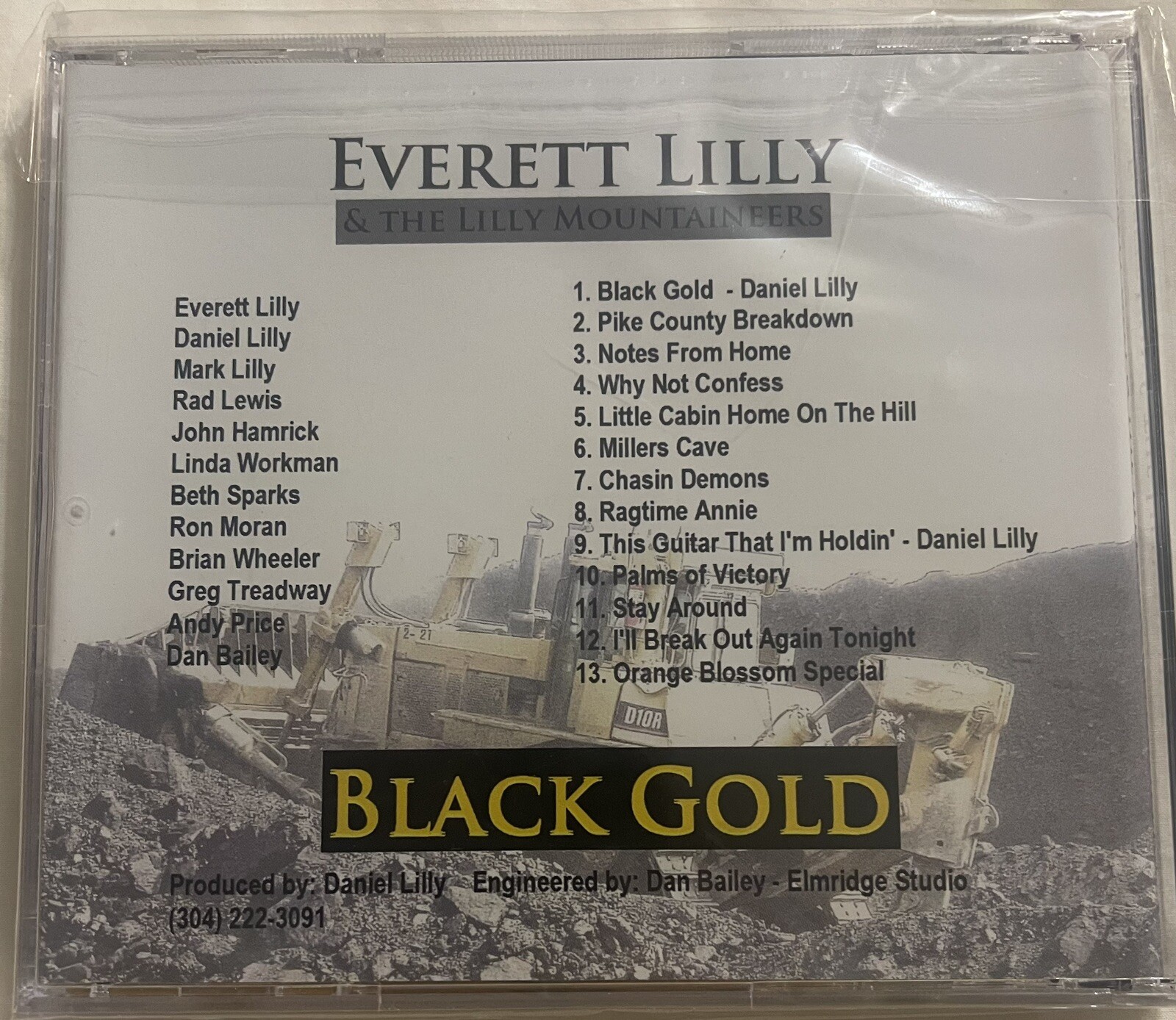 Everett Lilly & The Lilly Mountaineers: Black Gold (CD, Elmridge Studio) Sealed | eBay