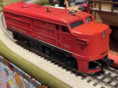 Lionel 1055 PW Texas Special Alco A Powered Diesel Locomotive Modified ...