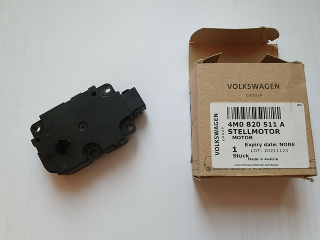 AUDI AIR INLET ACTUATOR MOTOR (VARIOUS MODELS) 4M0820511A GENUINE OEM ...