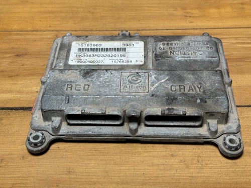 2002 Silverado 3500 6.6L Duramax TCM Transmission Computer 15768288 ...