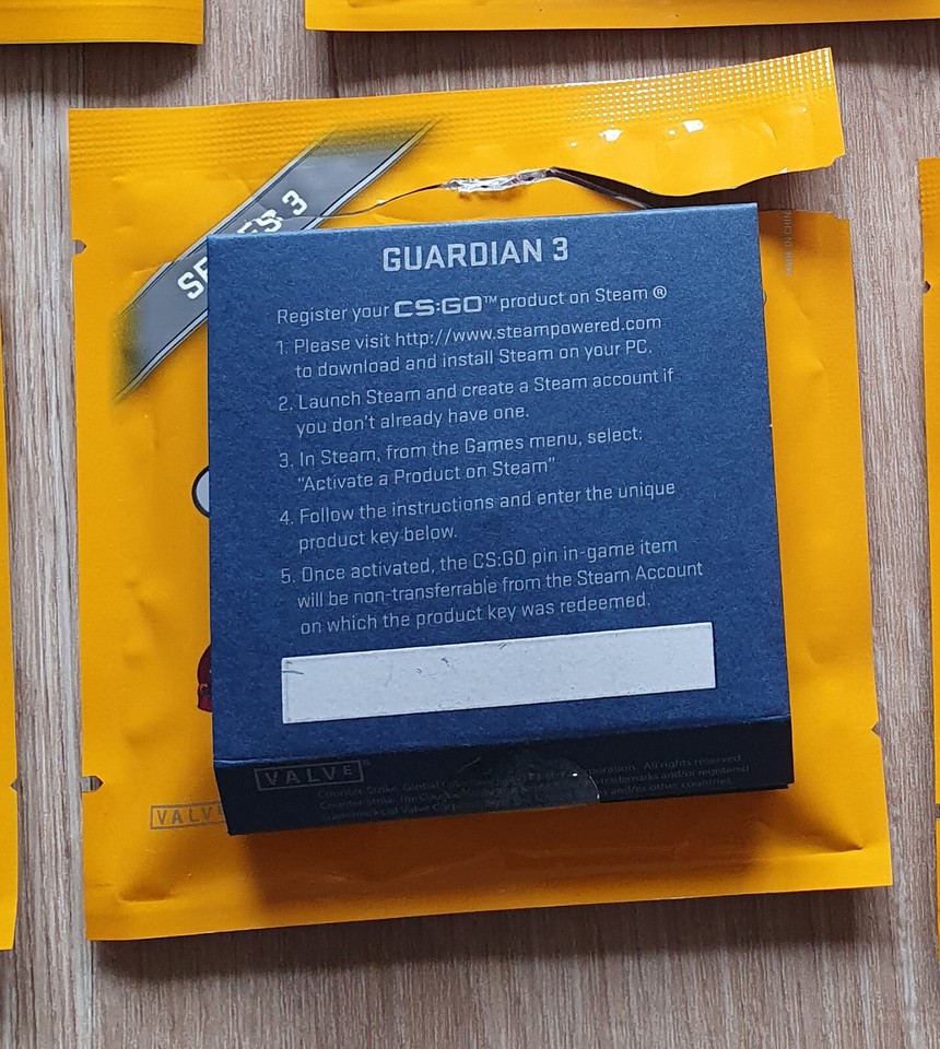 AUSWAHL CS:GO Pin Series 3 Collectible Pin+Ingame Code STEAM Valve CSGO ...