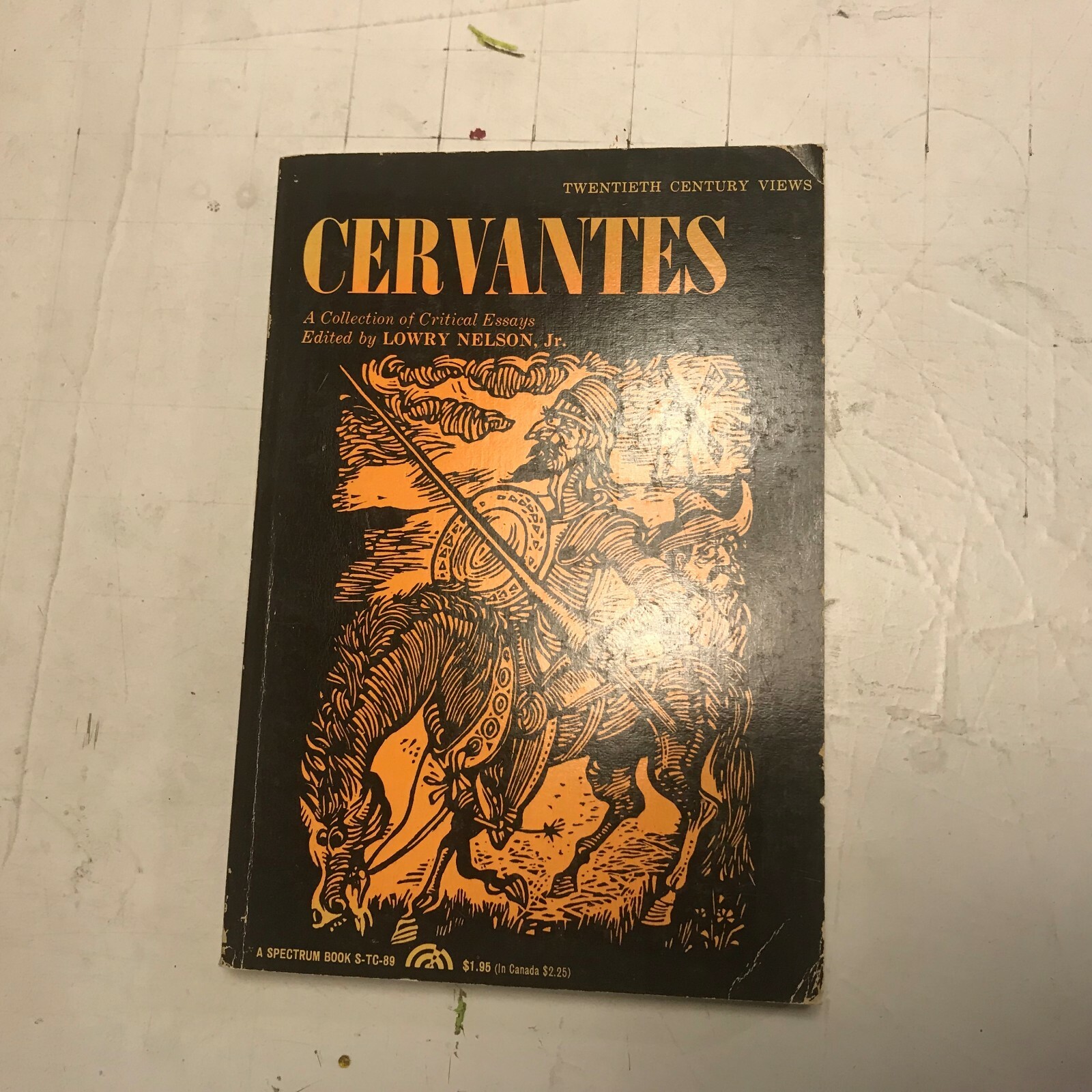 Cervantes A Collection of Critical Essays Nelson Lowry spectrum pb book ...