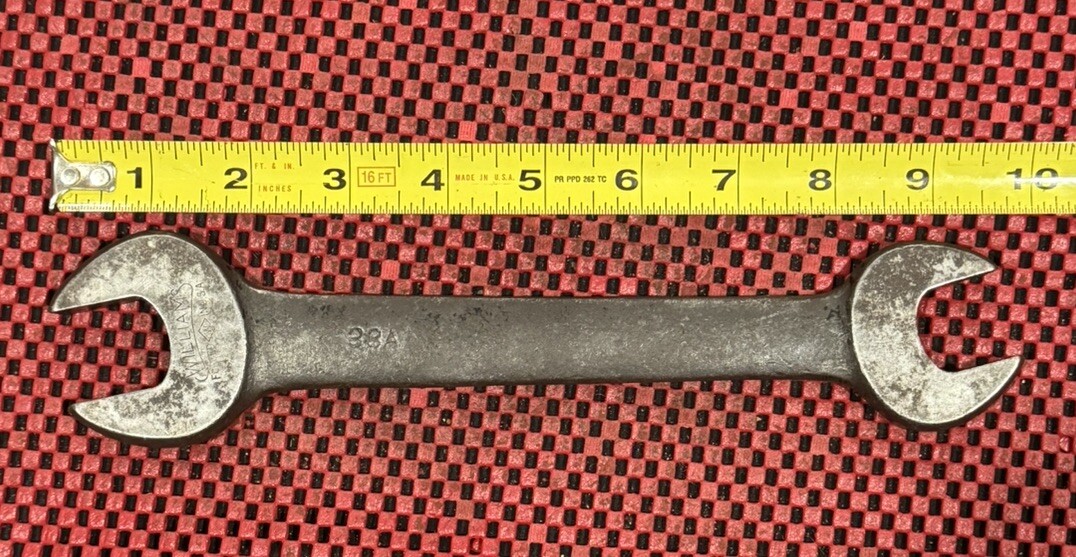 Vintage Williams Tools 33A Open End Wrench 7/8” X 15/16” Made In Usa S2 ...