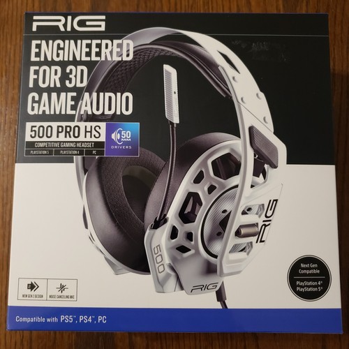 RIG 500 PRO HS GEN 2 Wired Gaming Headset for PS4 PS5, Nintendo ...