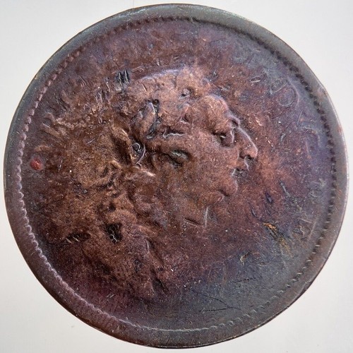 1805 George III Irish Hibernia Penny Coin | Collectable Grade | a7240 ...