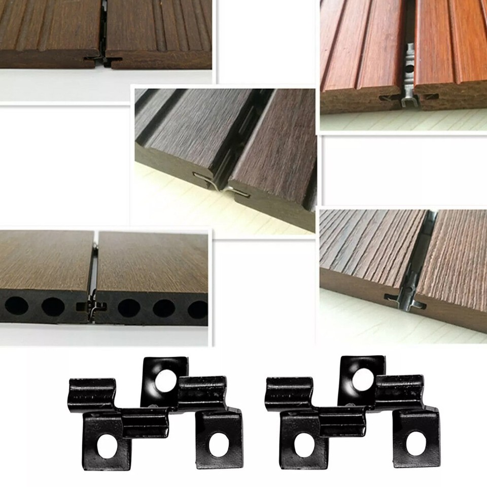 Board Clip Fasteners Secure Fixing Method Sturdy For Composite Decking ...