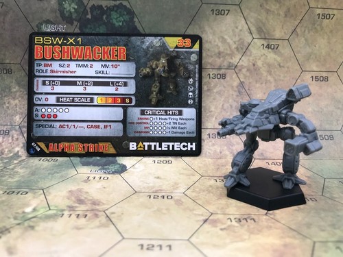 BattleTech Bushwacker Medium Mech (CGL New Sculpt) | eBay