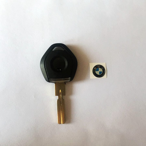 Uncut HU58 W/Light &Logo Transponder Key Shell No Chip for BMW 3 5 7 ...
