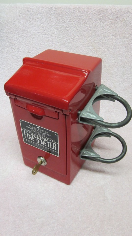 NEW! LOCK 2 KEYS for YOUR Duncan FINE-O-METER, parking meter fine ...