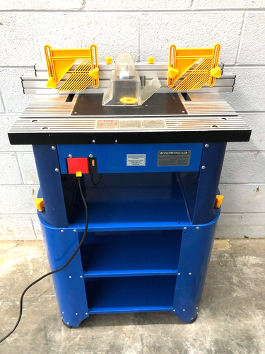 CENTRAL MACHINERY ROUTER W/ FULL SIZE TABLE ITEM # 91130 120V 60HZ ...