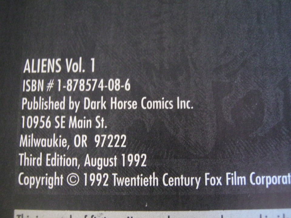 Aliens: Book One TPB Dark Horse 1992 Mark A. Nelson Dave Dorman YCO4 | eBay