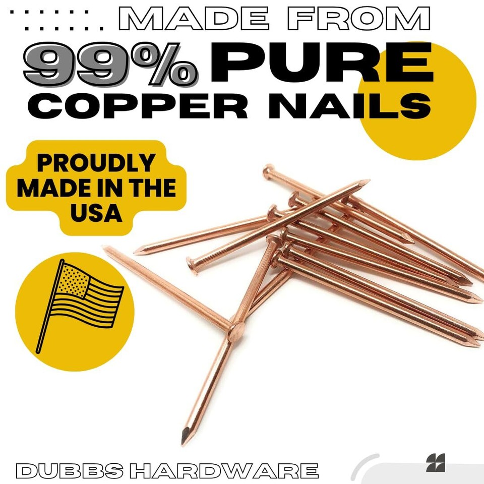 Copper Nails for Killing Trees Stumps And Roots These Killer Spikes 4 ...
