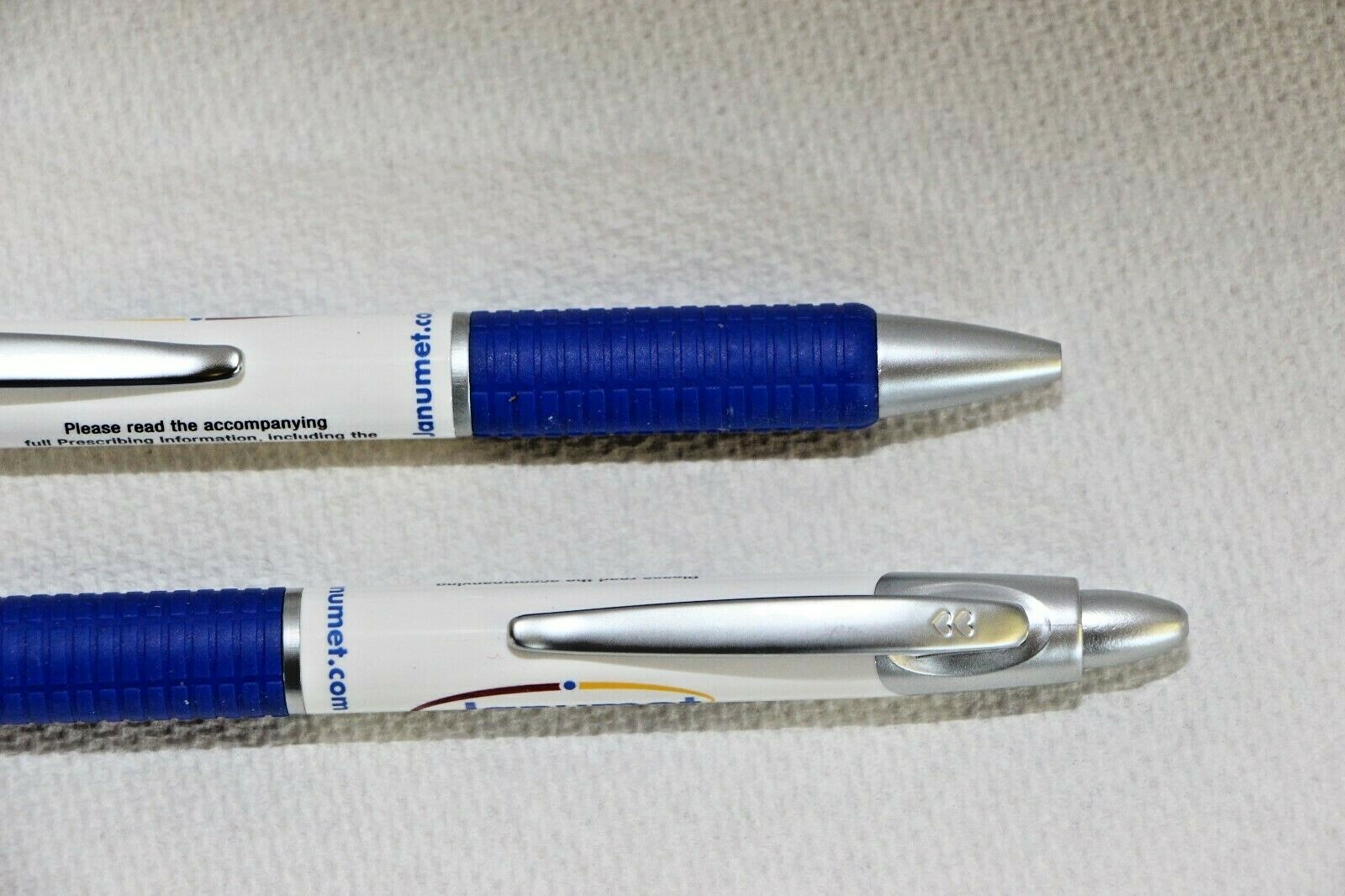 Pharmaceutical Drug Rep Collectible Pens 4 Plastic Janumet Blue on ...