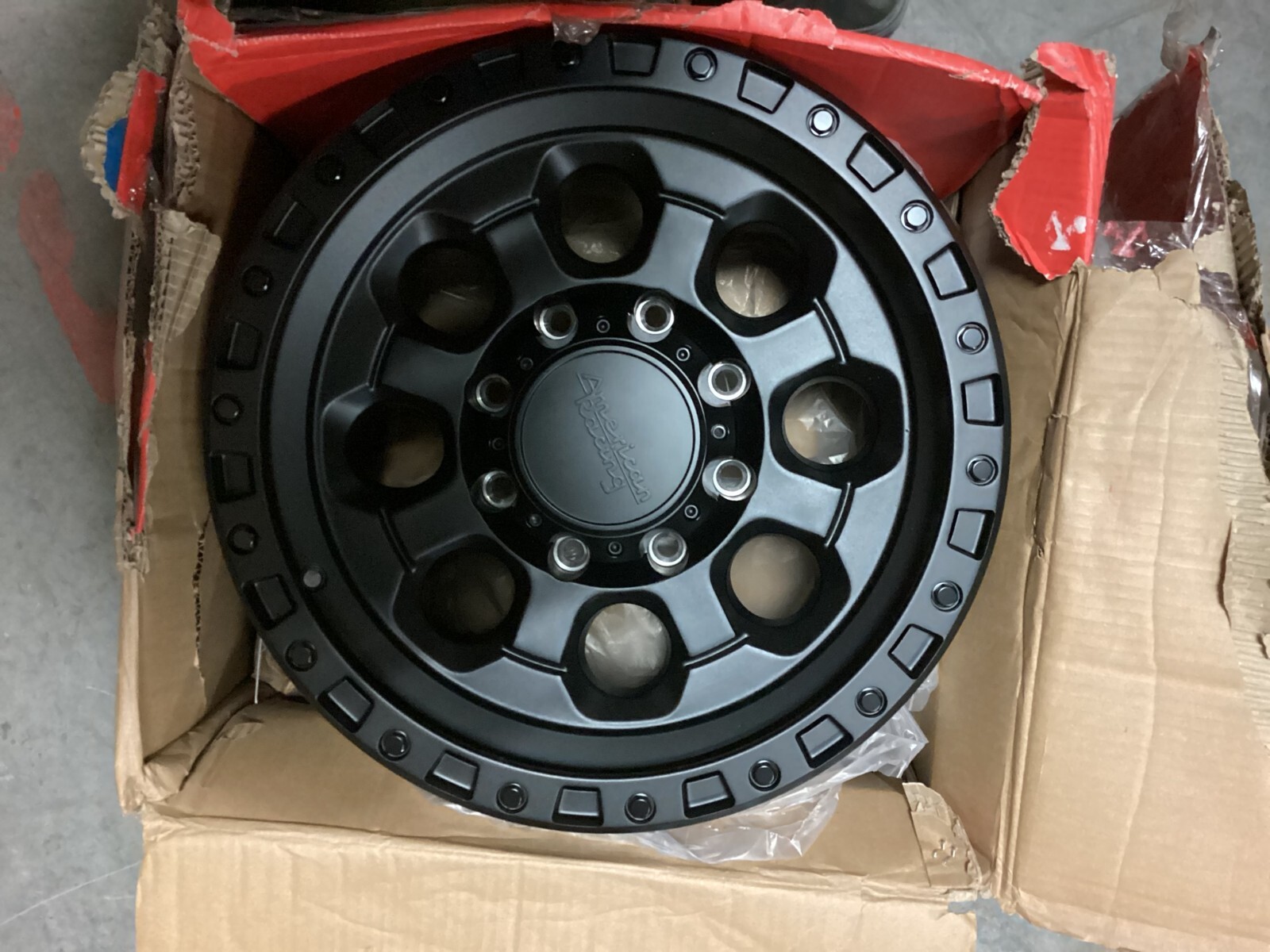 18+Inch+18x9+American+Racing+Ar201+Black+Wheels+8x180+0 for sale online ...