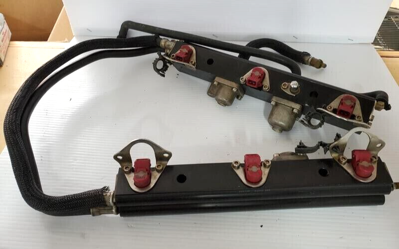 Mercury Optimax Fuel Rail 895748/895749 with Red Injectors 1684X | eBay