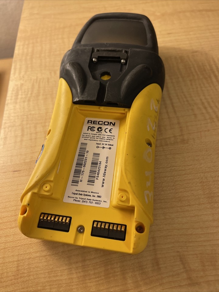 Trimble TDS Recon Pocket PC No Power Adapter Or Battery | eBay