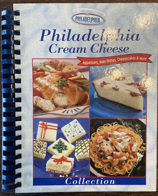 Philadelphia Cream Cheese Collection Cookbook Kraft Recipes Vtg 2002 | eBay