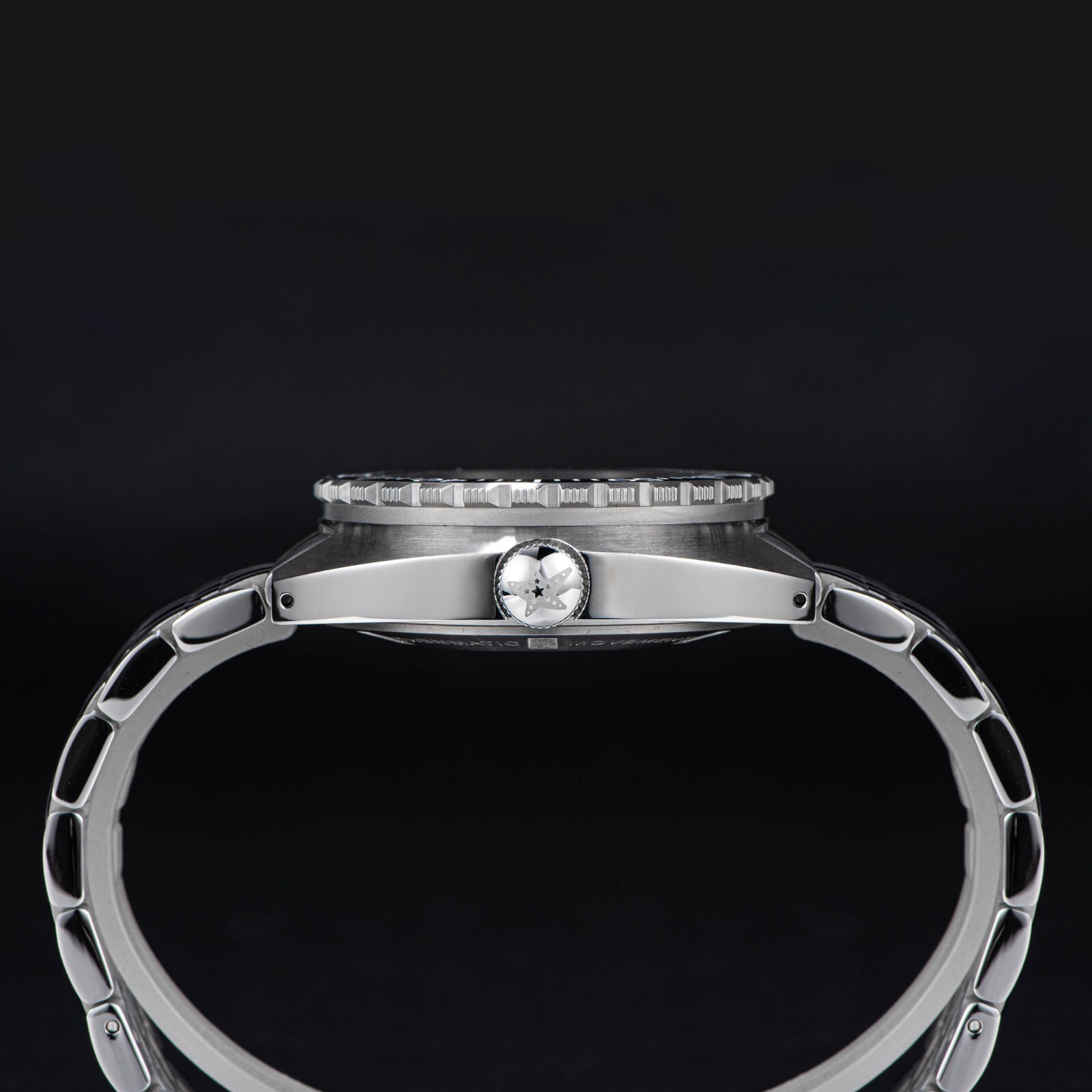 SEESTERN SUB300T, Full Lume Military, NH35, Sapphire, Black, 200m Diver ...